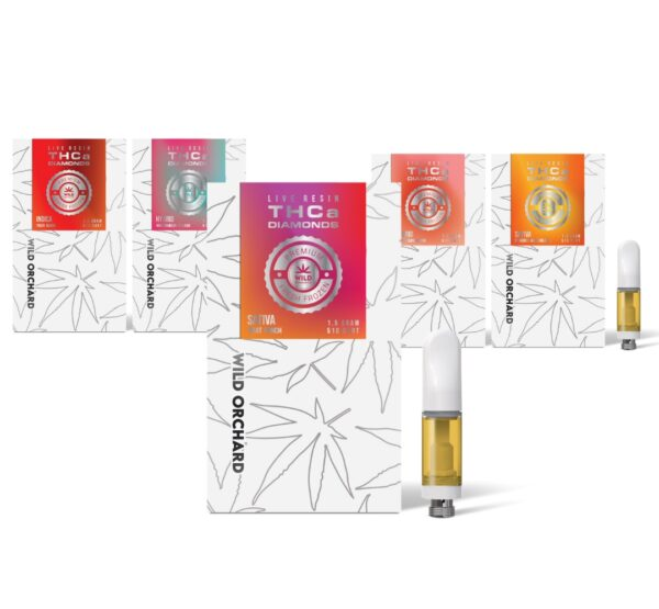 Wild Orchard THCa Cart 1.5g Diamonds Live Resin | Island Uplift